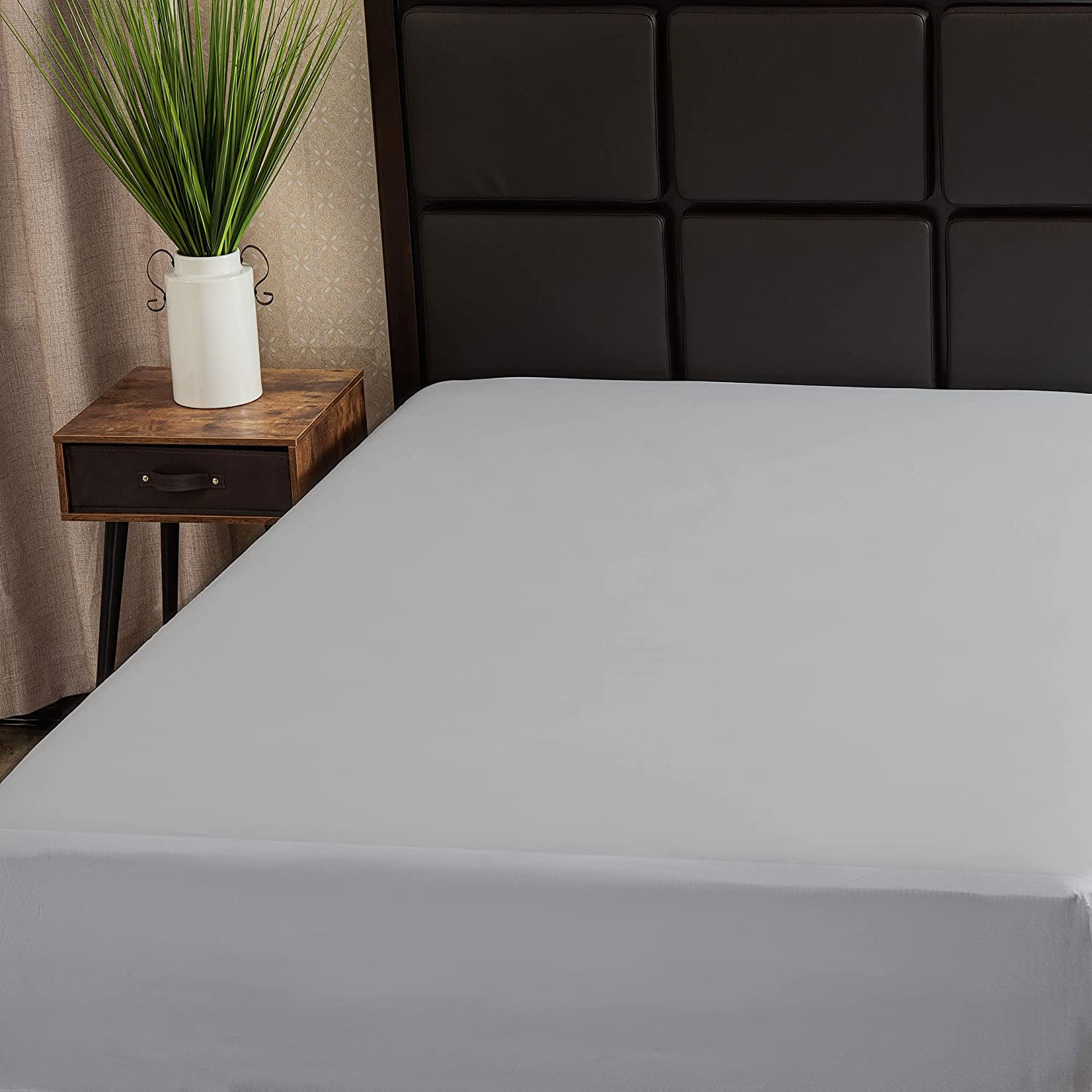 Circles Home Poly / Cotton 300TC Fitted Sateen Sheets | Fitted Sheets | Mastertex ...